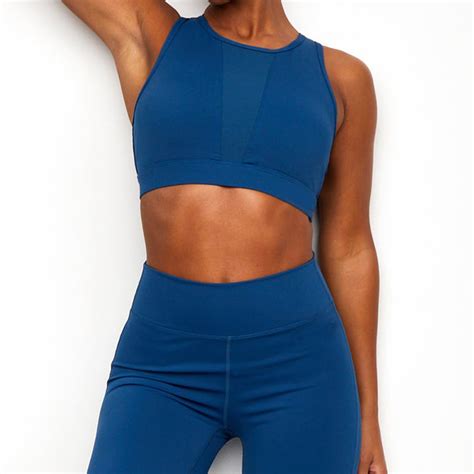 China Four Way Stretch Custom Cross Over Spaghetti Strap Push Up Gym