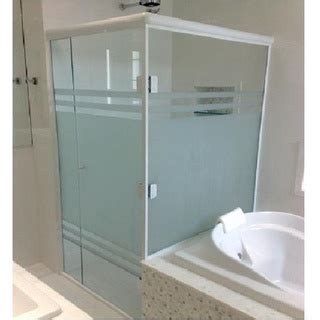 Vinil Adesivo Jateado Para Vidro Blindex Box Janela Cristal 2m X 50cm