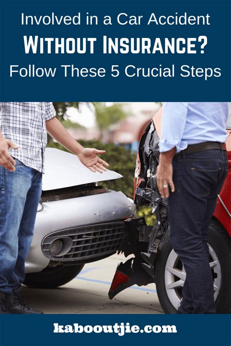 Involved In A Car Accident Without Insurance Follow These Crucial Steps
