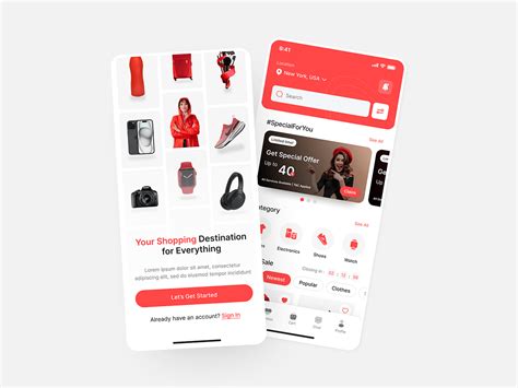 Ecommerce Mobile App Uiux Design Ecommerce Store App Behance