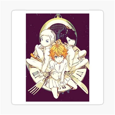 Yakusoku No Neverlandthe Promised Neverlandsketch Sticker By