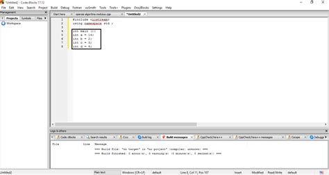 Lengkap Program Modulus Dan Operasi A B C C C