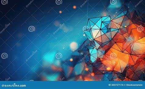 Connectivity Shape Internet Background Stock Illustration