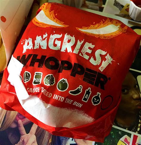 The Angriest Whopper Is Awesome And Red Dinosaur Dracula