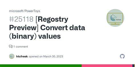 Regostry Preview Convert Data Binary Values · Issue 25118