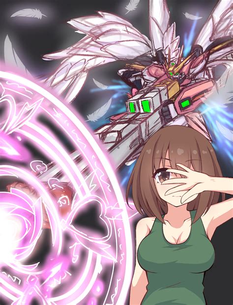 Yui Heero Yuy Wing Gundam Zero Custom And Yui Gundam And 3 More