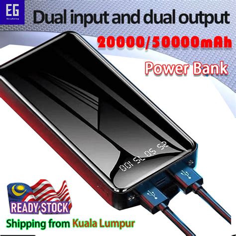【🥇 Elecstore 🥇 】150000mah 4usb Original Powerbank 50000mah 100000mah