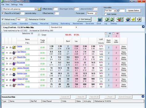 Bet Angel Basic Betfair App Directory Better Exchange Betting