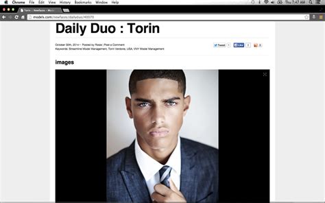 Torin Verdone Streamline Model Management Blog