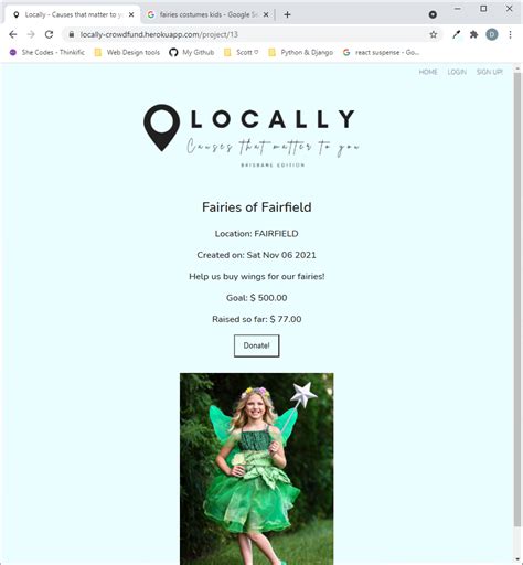 GitHub Dalilakatialeo Locally Frontend Crowdfunding App Frontend React