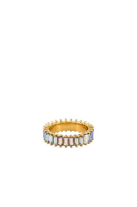 Baublebar Mini Alidia Ring In Clear Iridescent Revolve
