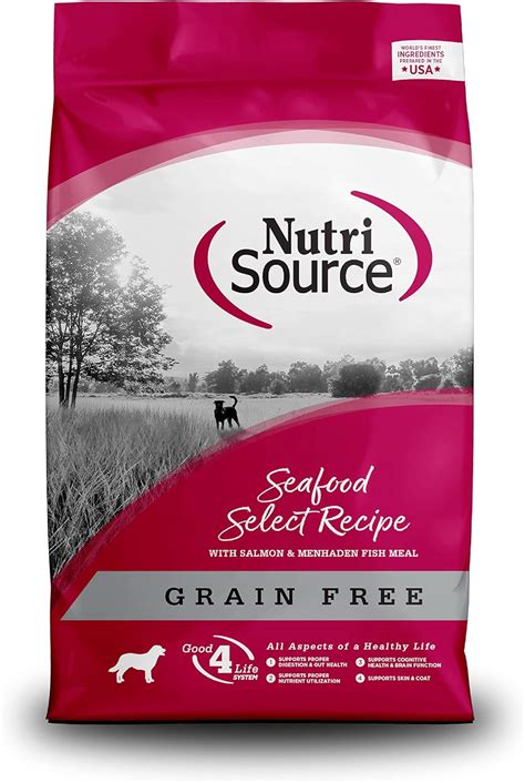 Nutrisource Seafood Select Grain Free Dry Dog Food Salmon