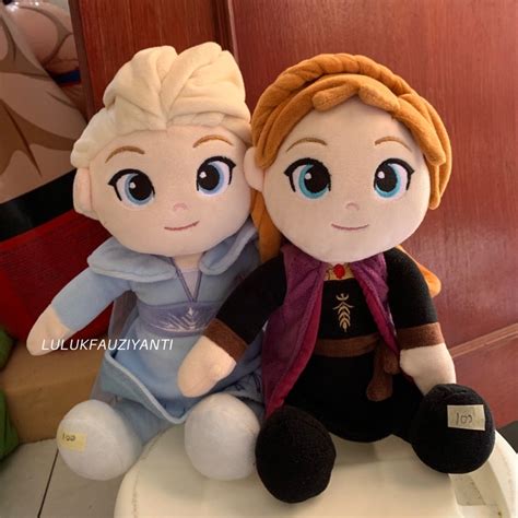 Jual Boneka Frozen Ii Elsa Anna Ori Disney 2pcs Shopee Indonesia