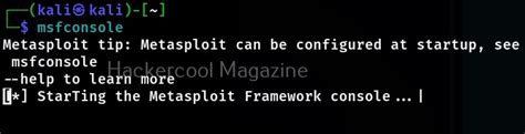 metasploit framework beginners guide hackercool magazine