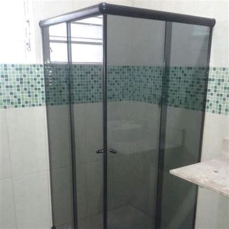Box de Canto para Banheiro Vidraçaria King Glass Vidros de Alta Qualidade