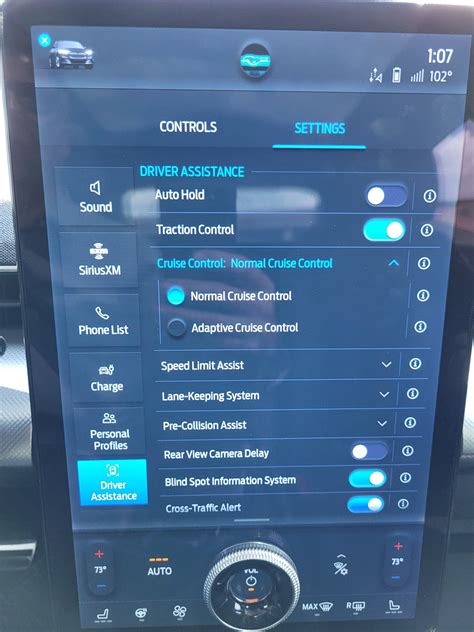 Front Camera Fault Pre Collision Assist Not Available Errors Page