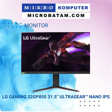 Monitor Lg Ultragear™ 32gp850 32 Inch Qhd Nano Ips 1ms 165hz 180hz