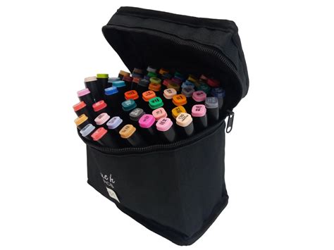 ᐉ Маркеры двухсторонние для скетчинга Touch 60 шт в чемоданчике 50920 • Купить в Киеве