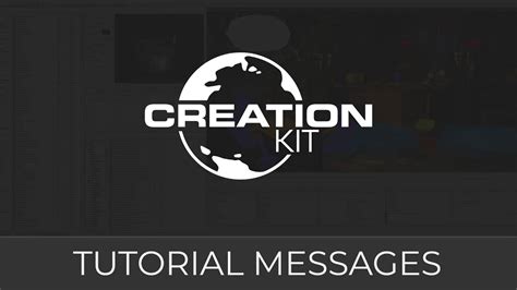 Creation Kit Tutorial Messages Youtube