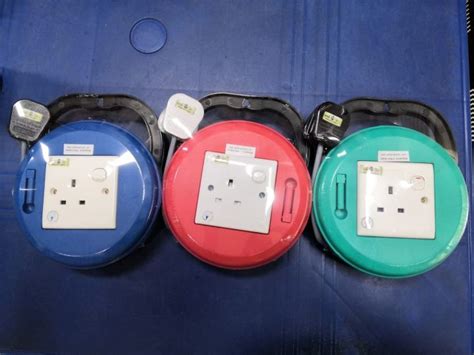 Extension Roller Box Cable Reel Portable Trailing Extention Socket Cable Box Sirim Approved M
