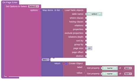 Form Select Drop Down Component Documentation UI Builder Backendless Support