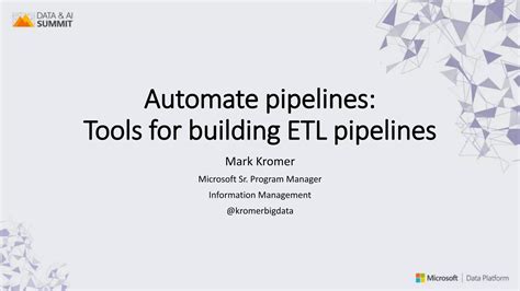 Microsoft Data Integration Pipelines Azure Data Factory And Ssis Pptx