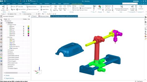 nx visualization multi kinematic animations 3dcad news