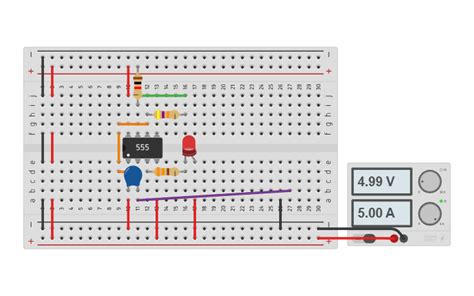 Circuit Design Mach Tao Xung Tinkercad