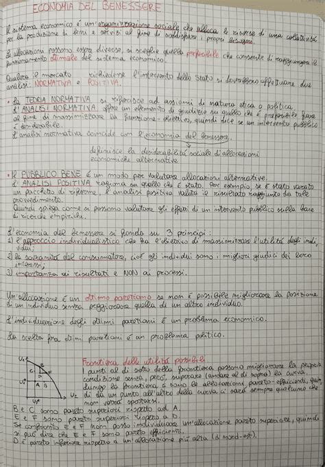 Economia Del Benessere Docsity