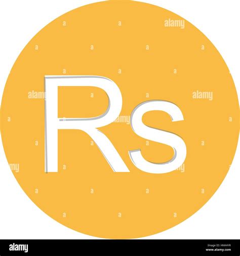 Rupee Currency Symbol Icon Image Vector Illustration Stock Vector Image Art Alamy