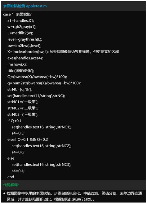 基于matlab图像处理的智能水果分拣系统设计与实现 中猿创新 7zcode