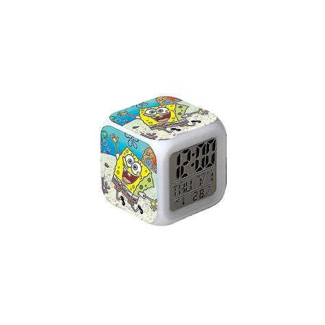 Spongebob Squarepants Alarm Clock T Colorful Alarm Clock Square