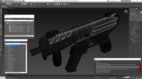 3d Model Mini Submachine Gun Turbosquid 2151216