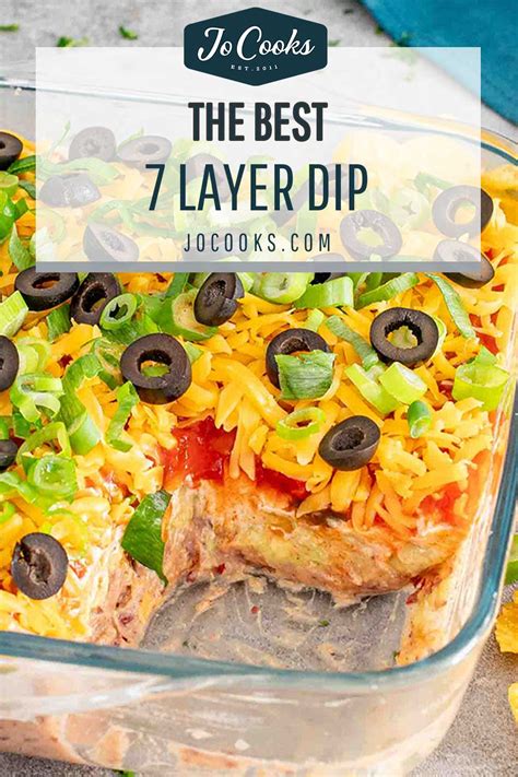 7 Layer Dip Jo Cooks