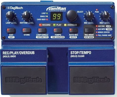 Digitech Jamman Looper And Phrase Sampler Pedal Amazon Ca Musical