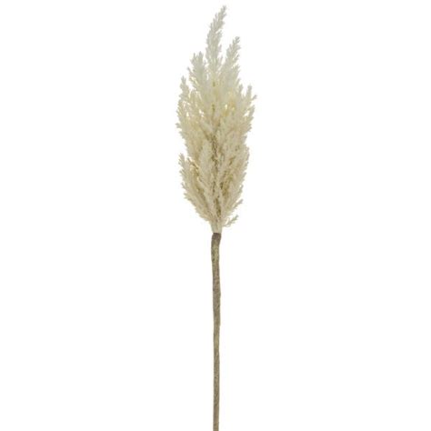 33 Pampas Grass Spray Ivory Artificial 12 Pieces Silk Flower Depot