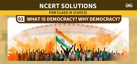 NCERT Solutions Class 9 Civics Social Science Chapter 1 What Is