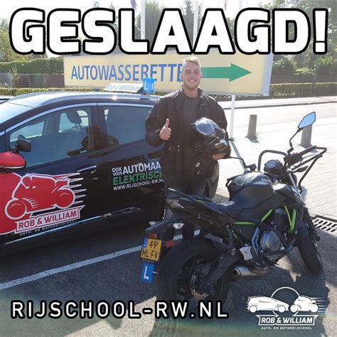 Dennis Klomp Proficiat Met Het Rijschool Rob En William Facebook