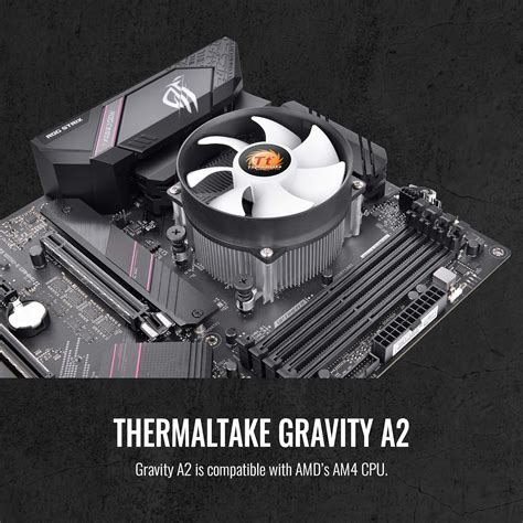 Thermaltake 95w Gravity A2 Cpu Cooler 92mm 4 Pins Pwm 1200~3500rpm