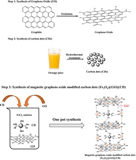 Schematic Illustration Of The Different Steps Involved In Synthesis Of