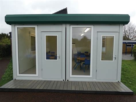 Modular Classrooms Used To Support Students Following The Pandemic