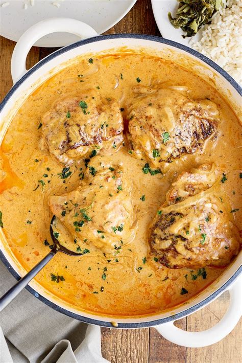 Smothered Chicken Thighs Oven Artofit