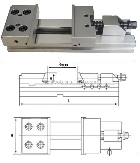 Other Machine Tools Accessories Cnc Modular Vises 5 6 7 8 Precision