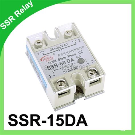 5PCS 15A Actually Manufacturer 15A SSR Input 3 32V DC Output 24 380V