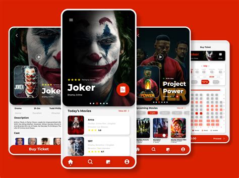 Movie Ticket Booking App Ui By Chinmay Ranade On Dribbble
