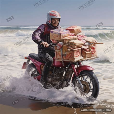 Ai创作图送快餐的摩托车 骑摩托的快递员 邮递员的摩托车 邮递员摩托 快递员插画 快递摩托车 快递装饰画 快递摩托 骑车送货人 邮政摩托车 邮政摩托 电瓶车送货的快递员 摩托车载货 淘宝快递员