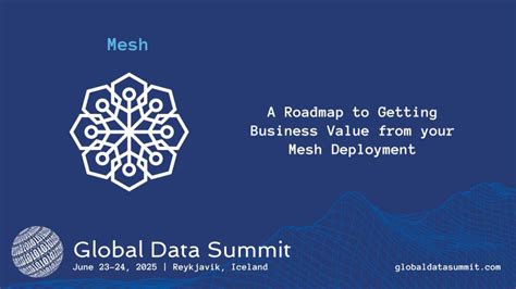 Gds25 Globaldatasummit Datamesh Ai Datagovernance Datastrategy