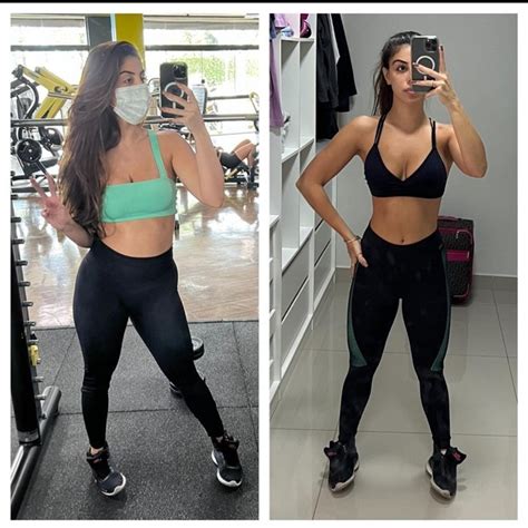 Influencer Pamela Drudi Faz Antes E Depois De Perder Kg Em Meses Quem Quem News