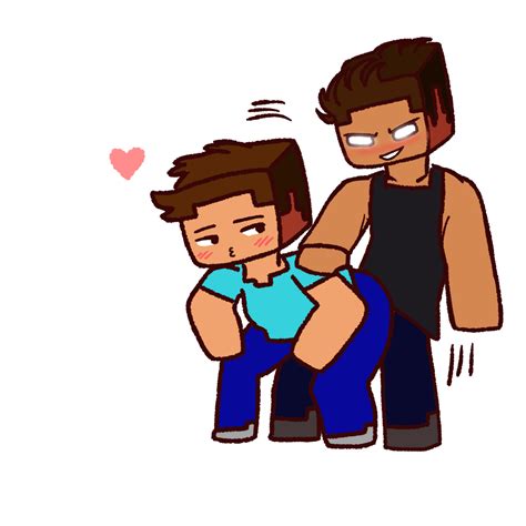 herobrine x steve dance by SteveBriney on DeviantArt