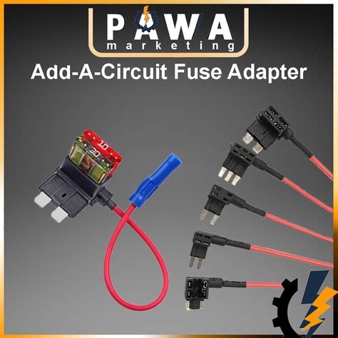 Pawa Standard Mini Micro Micro 2 Micro 3 Fuse Adapter Add A Circuit
